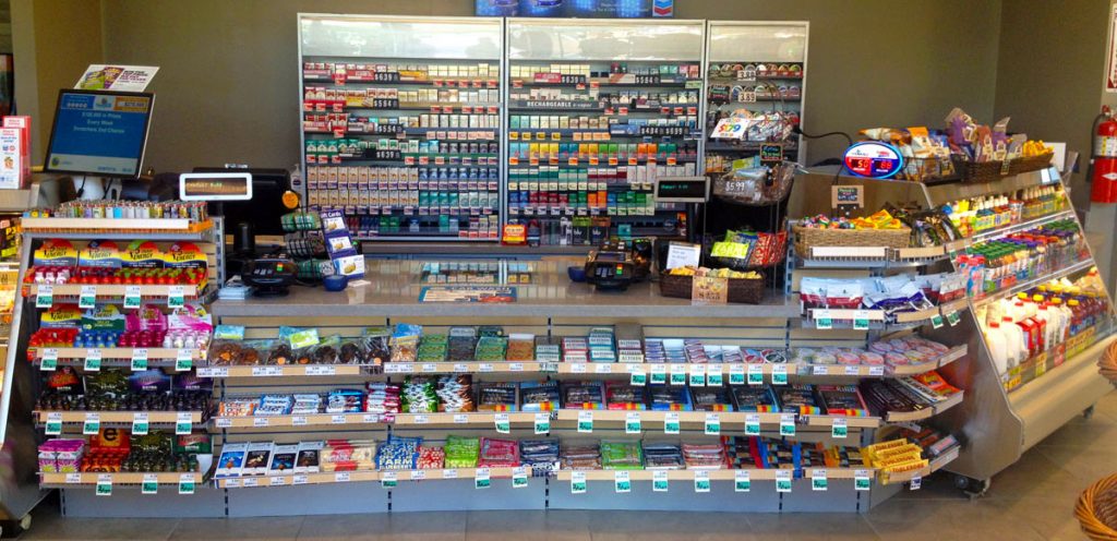 Retail Sales Counters & Checkout Counters for Convenience Stores