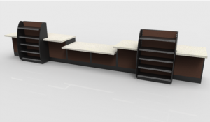 Checkout Counters, Gondola Shelving, Store Fixtures - SHOPCO USA, Inc