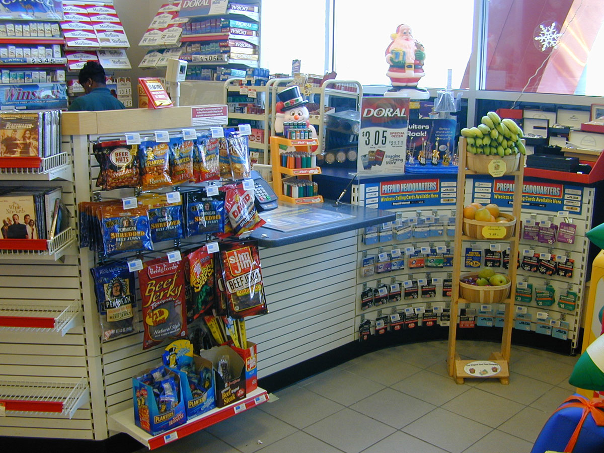Retail Sales Counters & Checkout Counters for Convenience Stores