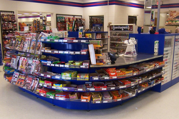 Checkout Counters, Gondola Shelving, Store Fixtures - SHOPCO USA, Inc