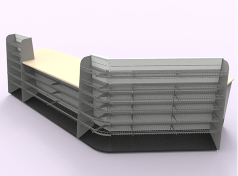 Retail Sales Counters & Checkout Counters for Convenience Stores
